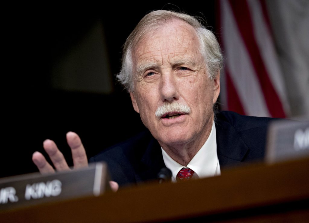 Sen. Angus King supports second impeachment, calls Trump ‘a danger to ...