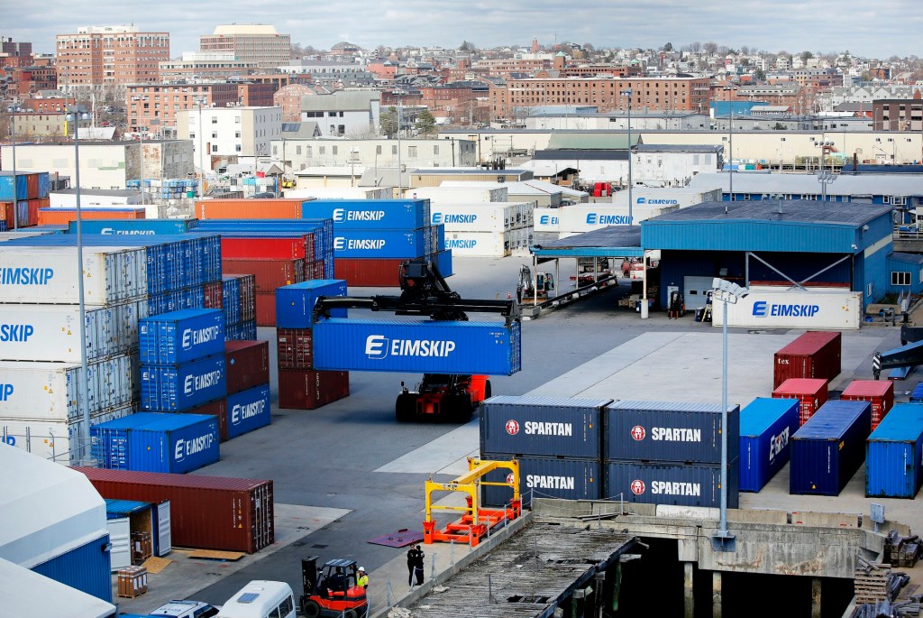 Eimskip brings in bigger ship as cargo through Portland skyrockets