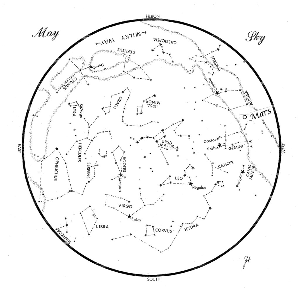 What’s Up in May: With spring, the Earth wakes up and the sky changes