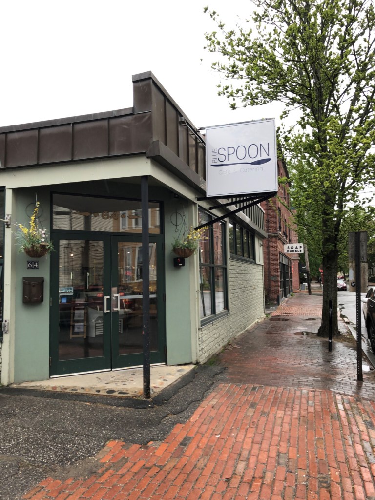 You’ll need another hand for the sandwiches at Blue Spoon Cafe