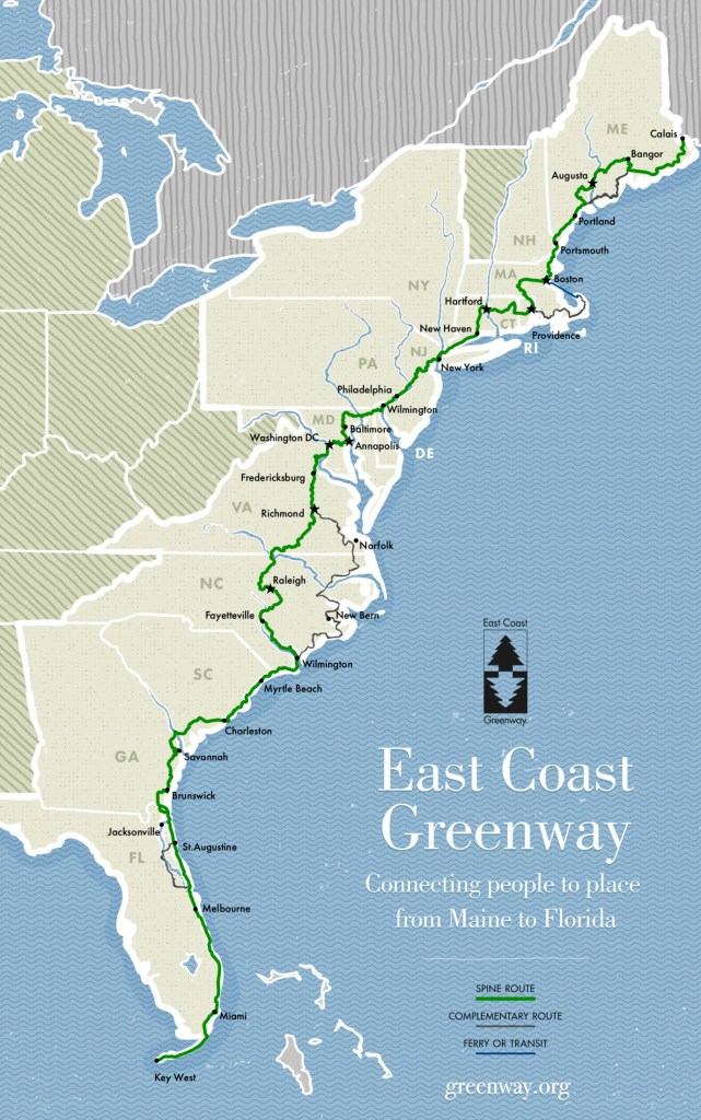 From Key West to Calais: The East Coast Greenway