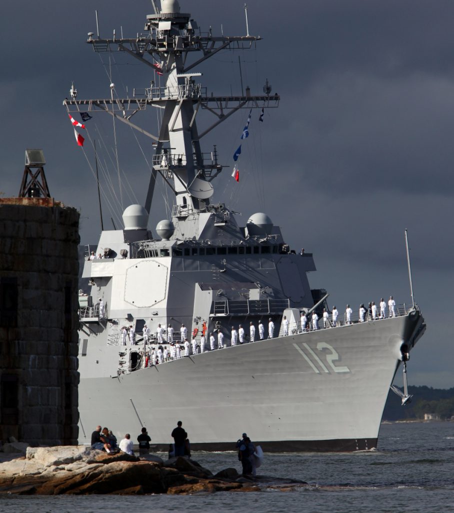 Bath shipyard wins $54 million contract to service, support warships