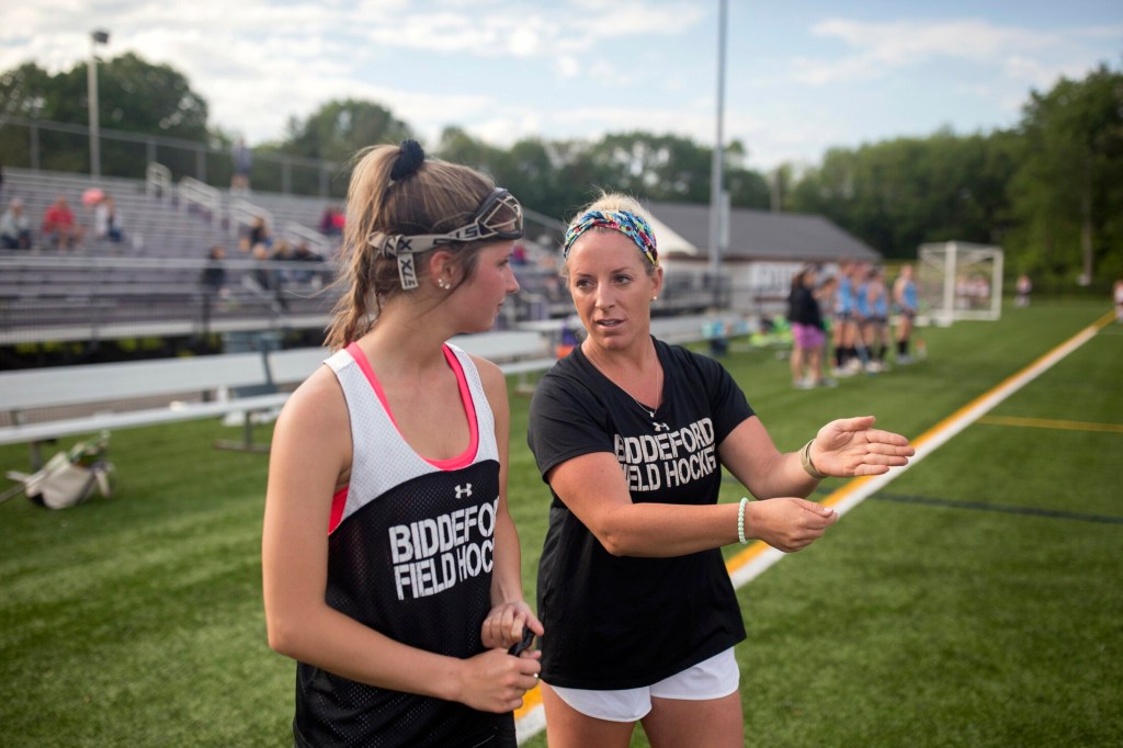 Girls’ team Coach of the Year: Caitlin Albert, Biddeford