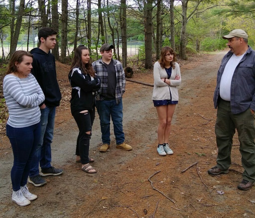 Carrabec High graduate returns to school to talk about forest service