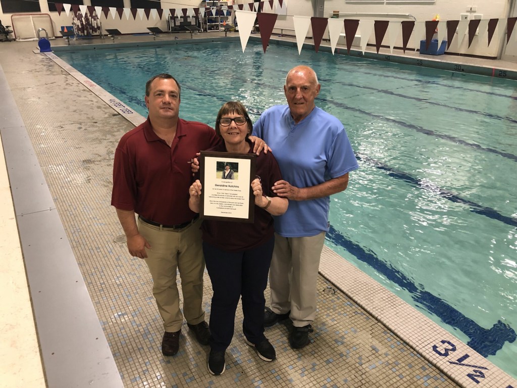 ‘Her heart’s into the job’ as Cumberland pool greeter