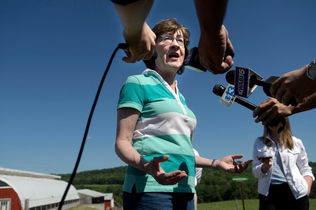 Outside group spends big on media blitz to support Sen. Collins’ campaign