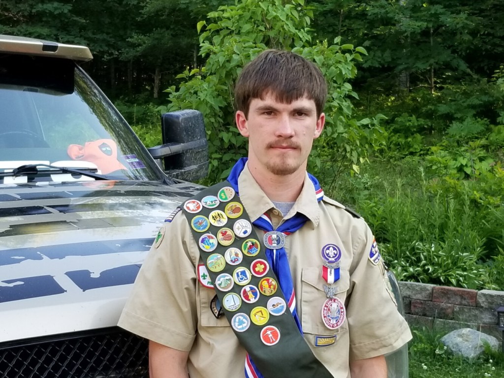 Adam Folsom attains Eagle Scout status