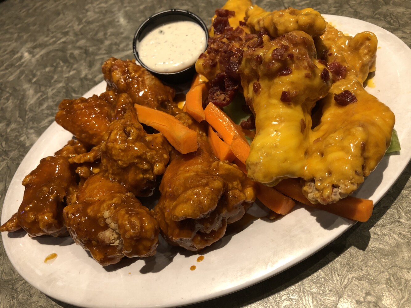 Winging it: On game day, enjoy this classic with a modern twist