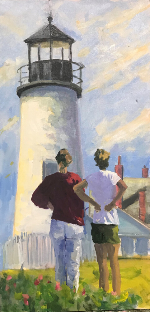 Artwork of Arthur Schaefer on display at Freeport library through August