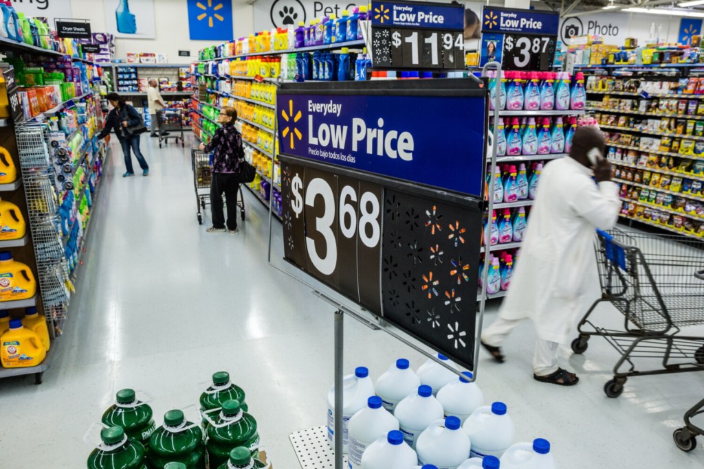 Inflation stings prices at Walmart, and something’s gotta give
