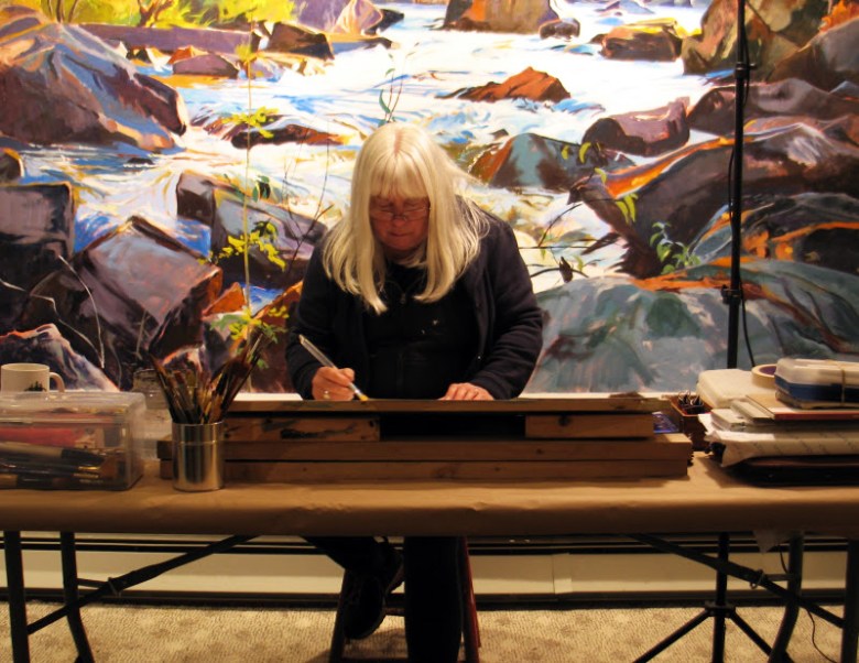 Artist talk at Bates to focus on painting with watercolor