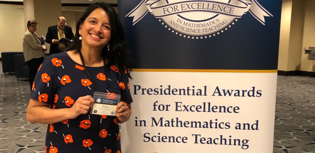 Award honors Portland high school math teacher as Maine’s best