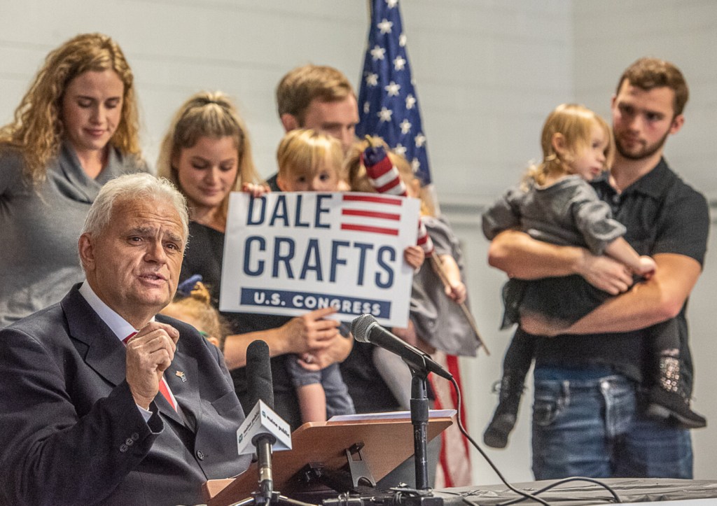 Republican Dale Crafts declares candidacy for U.S. House seat