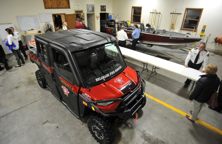 Belgrade fire and rescue department debuts new boat, ATV that will ...