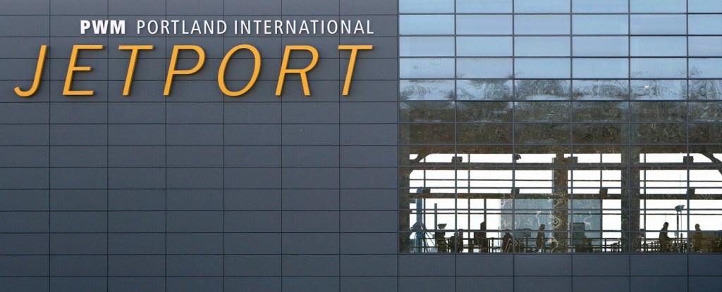 Portland jetport briefly shut down Sunday after car crashes through ...