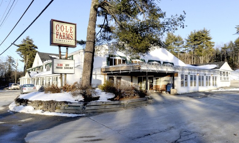 Cole Farms restaurant in Gray to close after 68 years