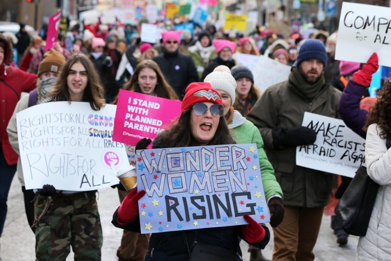 Hundreds rally at 4th annual Women’s March in Portland