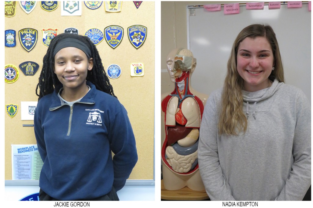 Capital Area Technical Center Students of the Month named