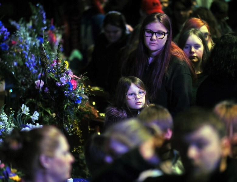 Mourners celebrate life of sisters Ashlin and Emily Baker in Fairfield