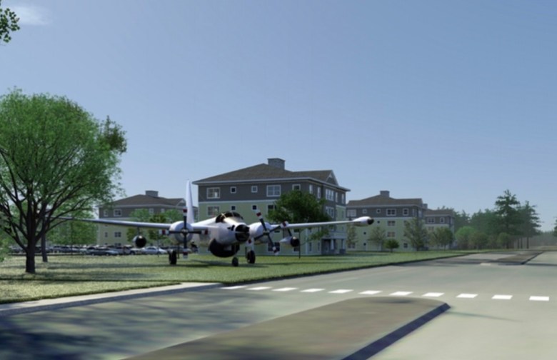 New entrance, internal road planned for former Brunswick naval base