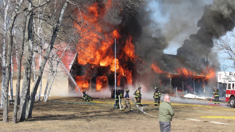 Fire levels Norway homestead
