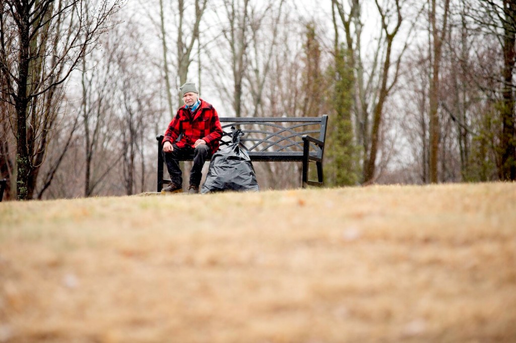 Photo: Taking a quiet break