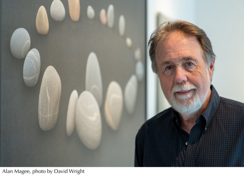 ‘Dark times’ bring out the many talents of artist Alan Magee