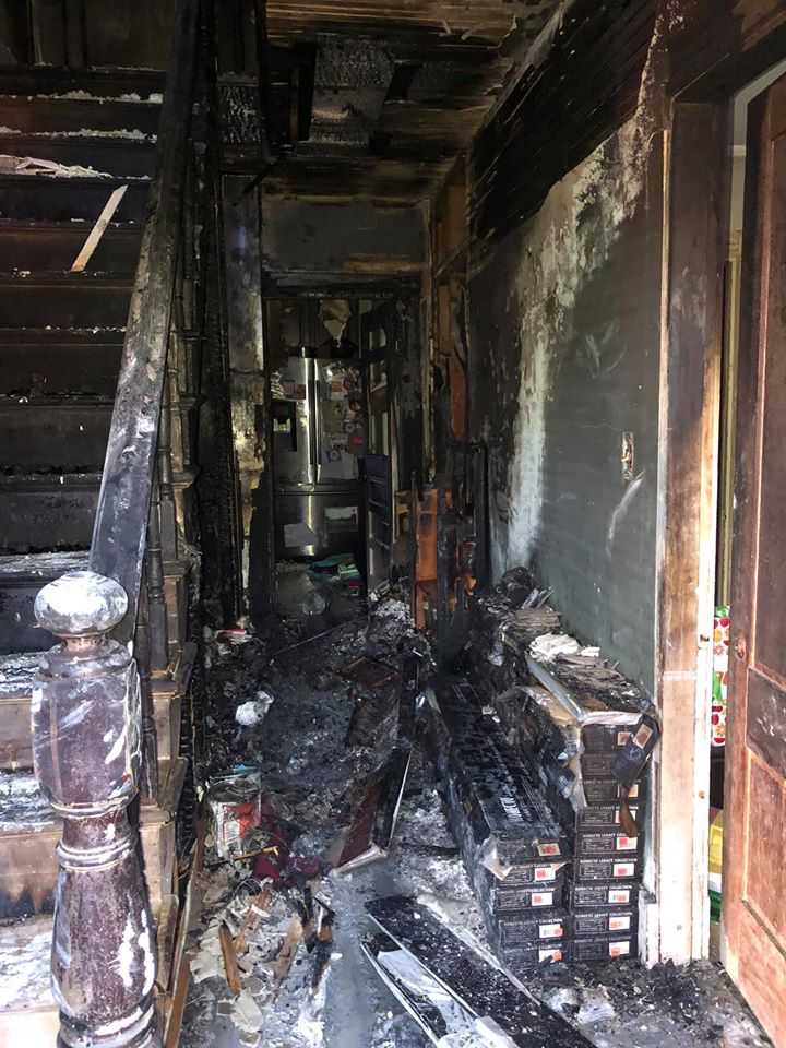 Morning fire damages Hallowell house