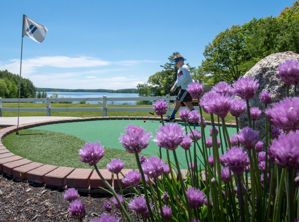 Tabers first in area to open miniature golf course