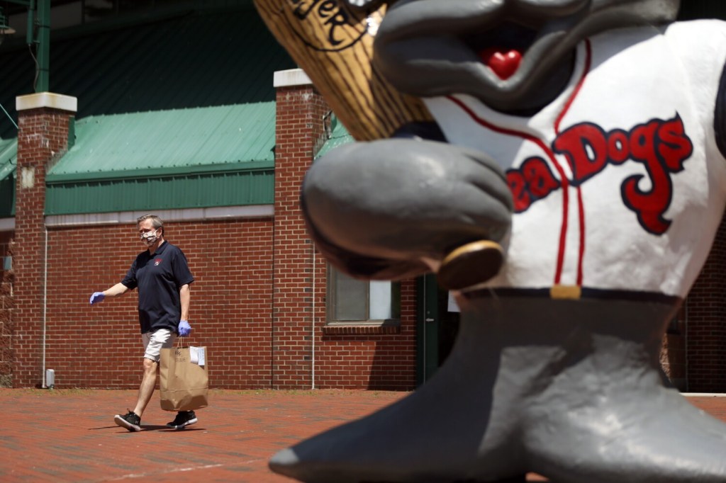 Sea Dogs’ curbside concessions give fans a taste of baseball