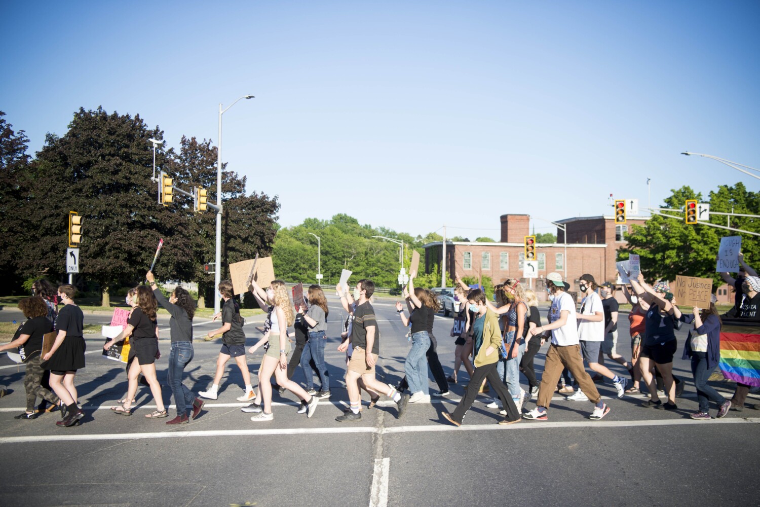 Gallery: Black Lives Matter Protest 06/16 - Lewiston Sun Journal