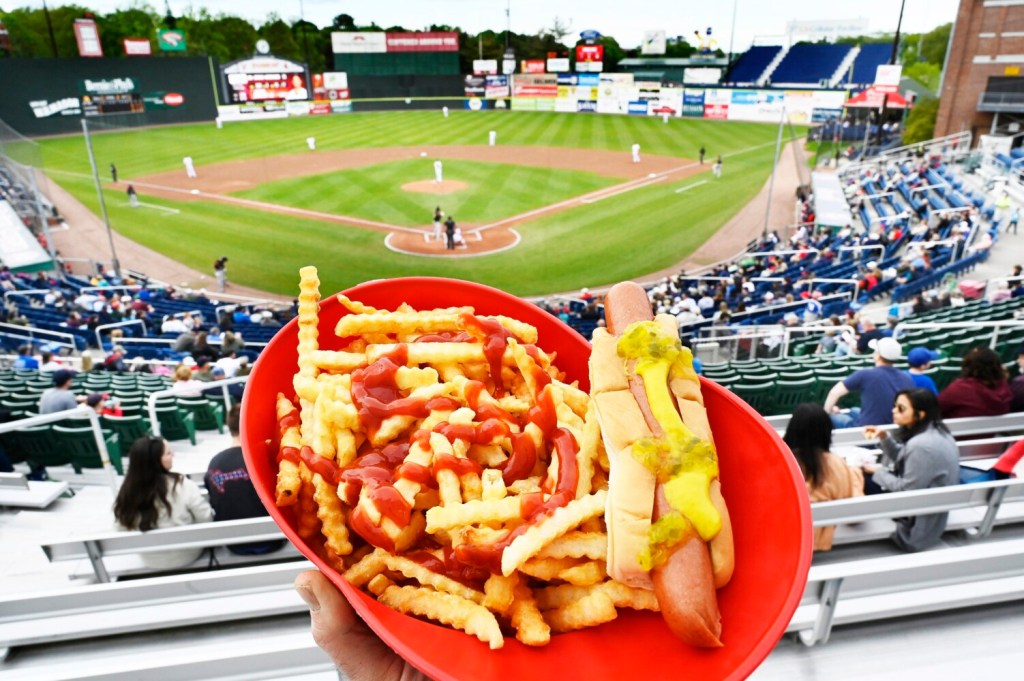 No baseball yet, but the Hadlock Field food stand is opening