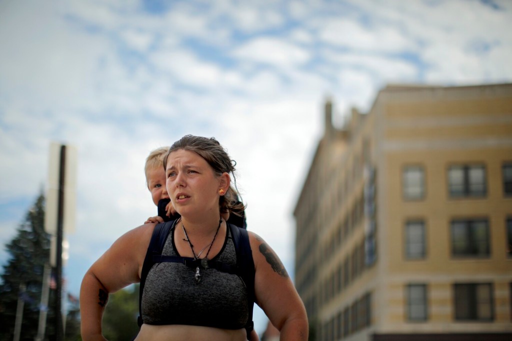 Morgan Locklear: Fiance stays at encampment because he uses medical ...