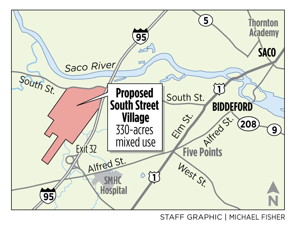 Developers plan 300-acre New England-style village in Biddeford