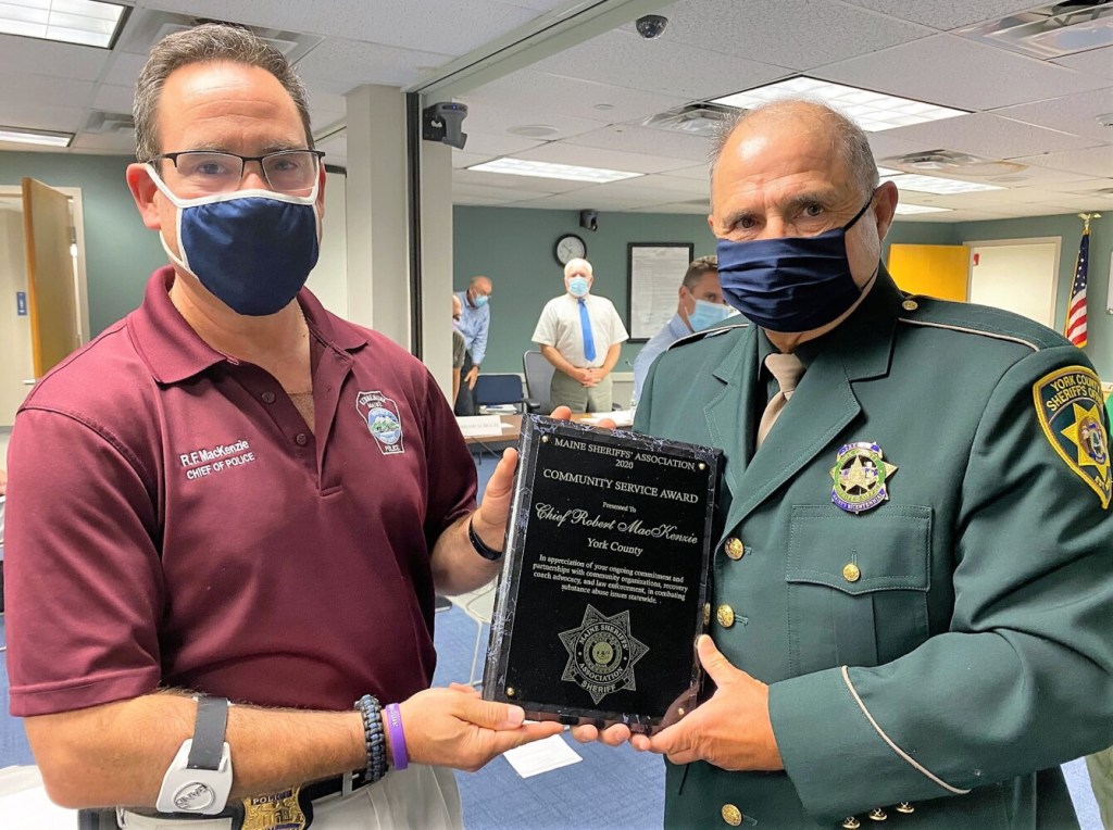 Chief MacKenzie recognized for response to opioid crisis