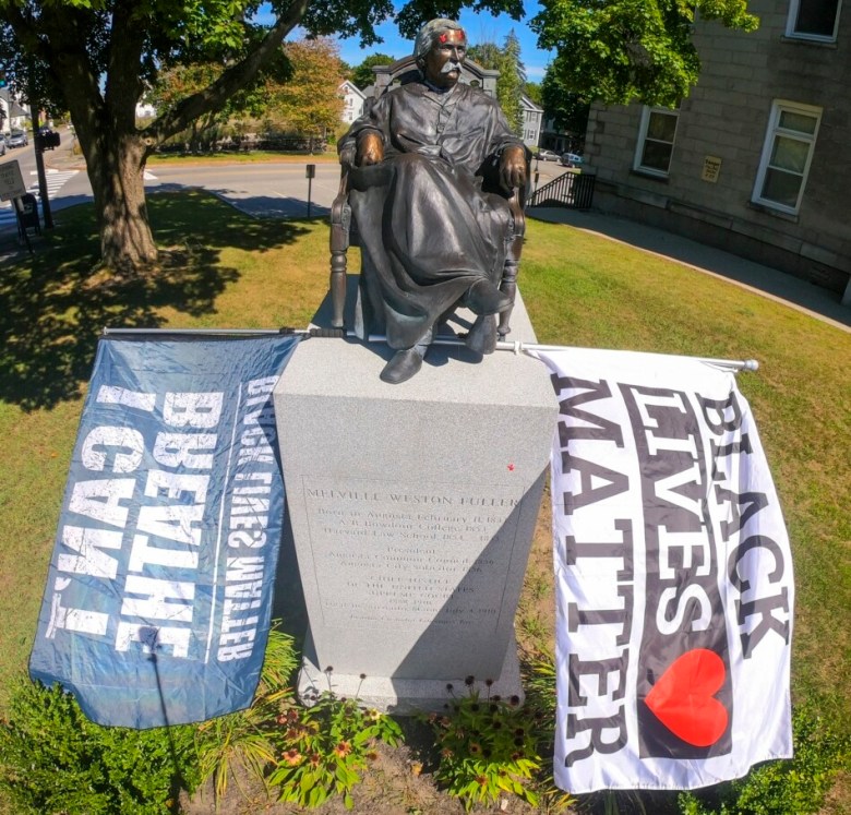 Melville Fuller relative criticizes, then commends protestors who ...