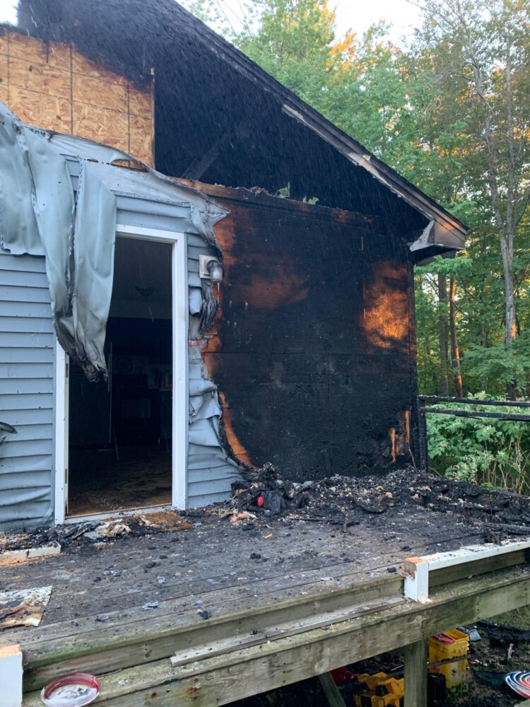 Jay fire determined to be accidental