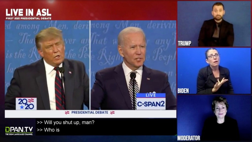 Presidential debate raises profile of deaf ASL interpreter in Maine