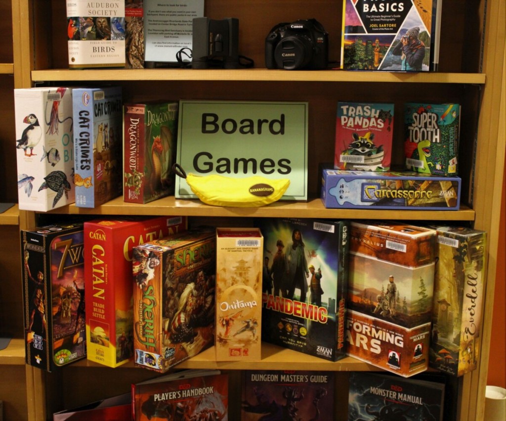 Greene library adds board games, telescope