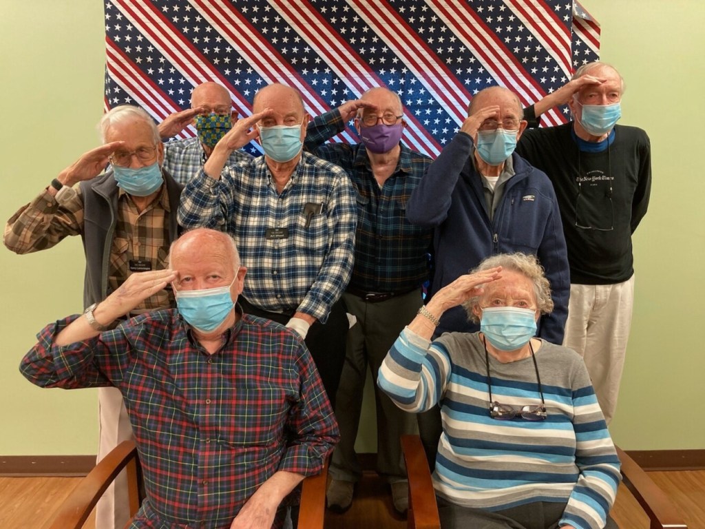 Enclave of Scarborough honors veterans