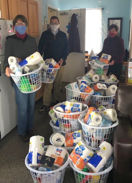 COVID-19 emergency baskets going to cancer patients in Western Maine