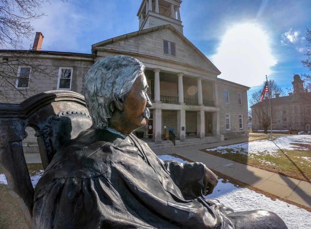 Augusta’s controversial Melville Fuller statue back in private hands ...