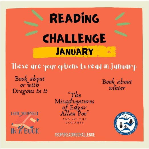 New book challenges begin each month