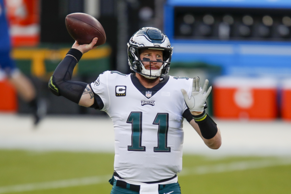 NFL notebook: Eagles send QB Carson Wentz to Colts for draft picks