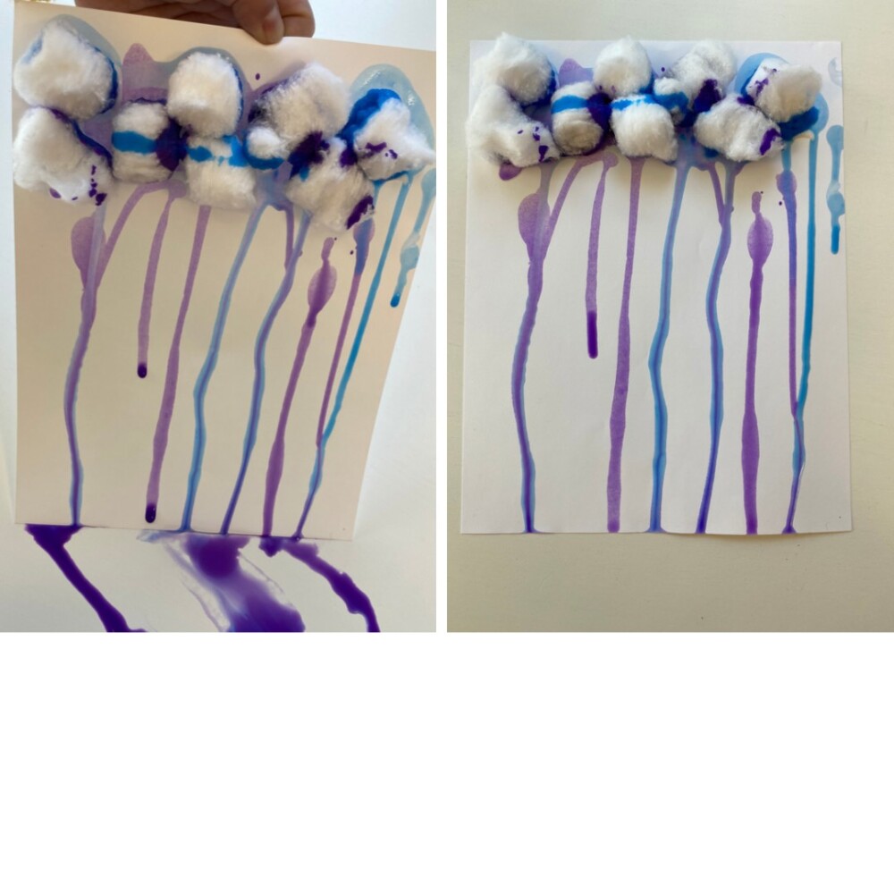 STEAM: Rain Cloud Gravity Art