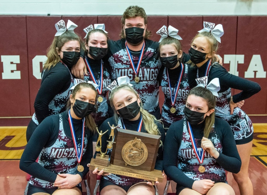 All-Region Cheering Team of the Year: Monmouth Mustangs