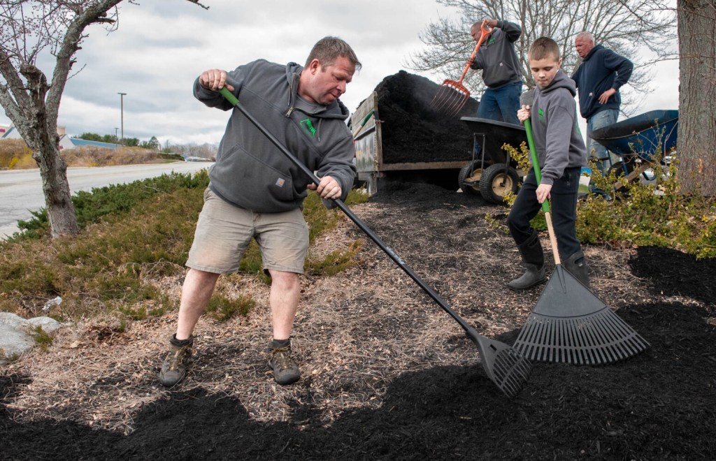Photo: Hardly afraid of hard work
