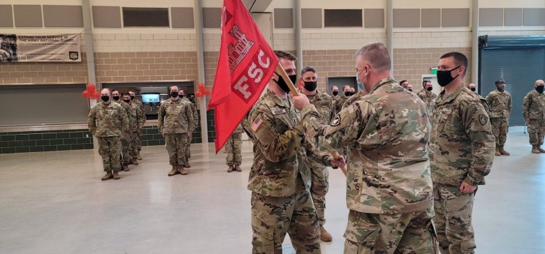 National Guard logistics unit has change of command in Brunswick