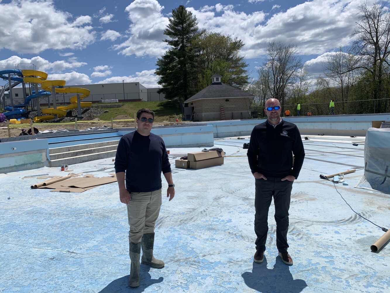 Waterville’s $4 million Alfond Municipal Pool project nearing home stretch