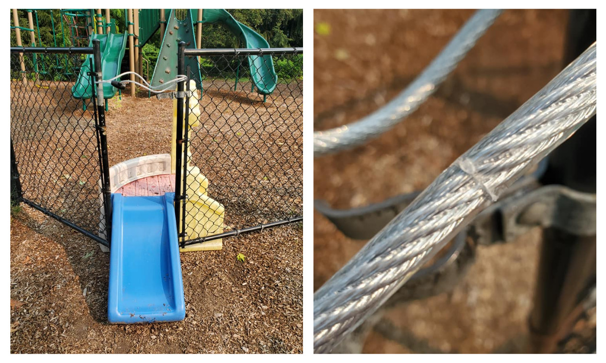 Vandals hit Oxford County playground for 2nd week in a row
